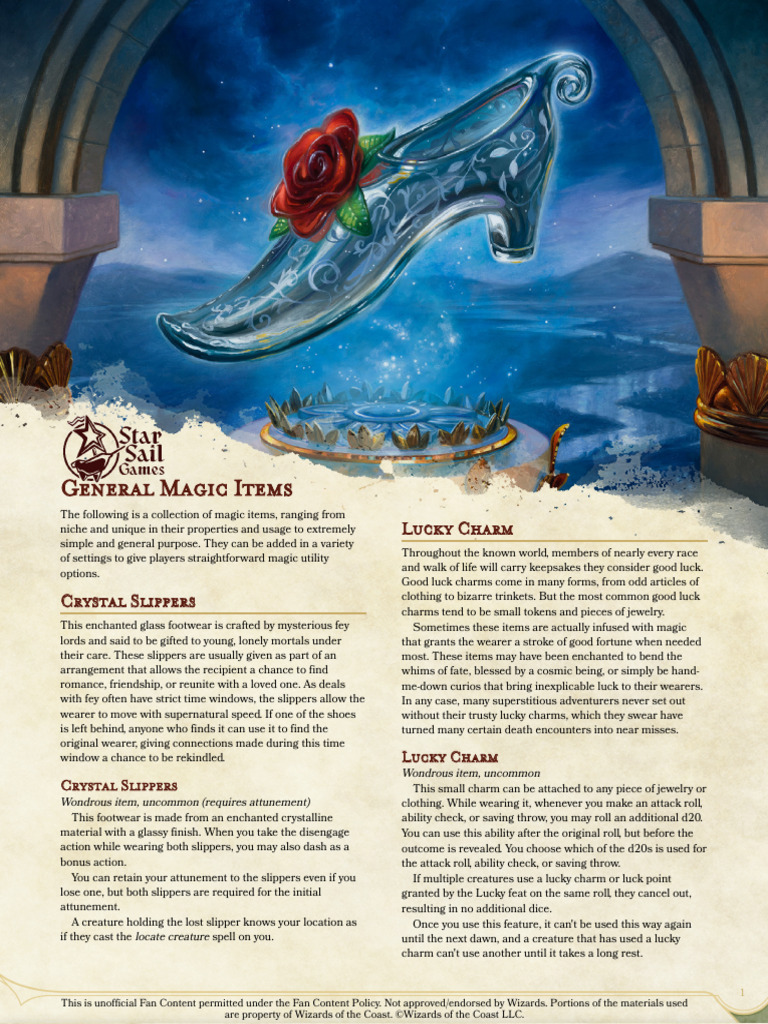 General Purpose Magic Items | PDF | Magician (Fantasy) | Gemstone