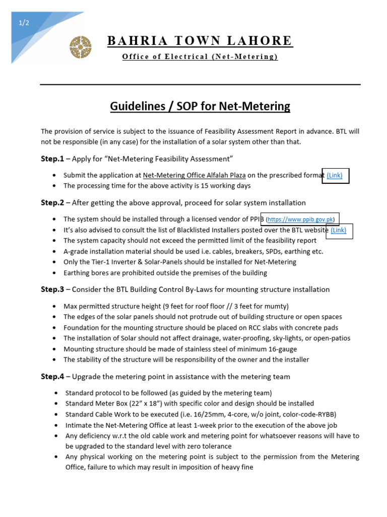 NM-SOPs (Final Draft) | PDF