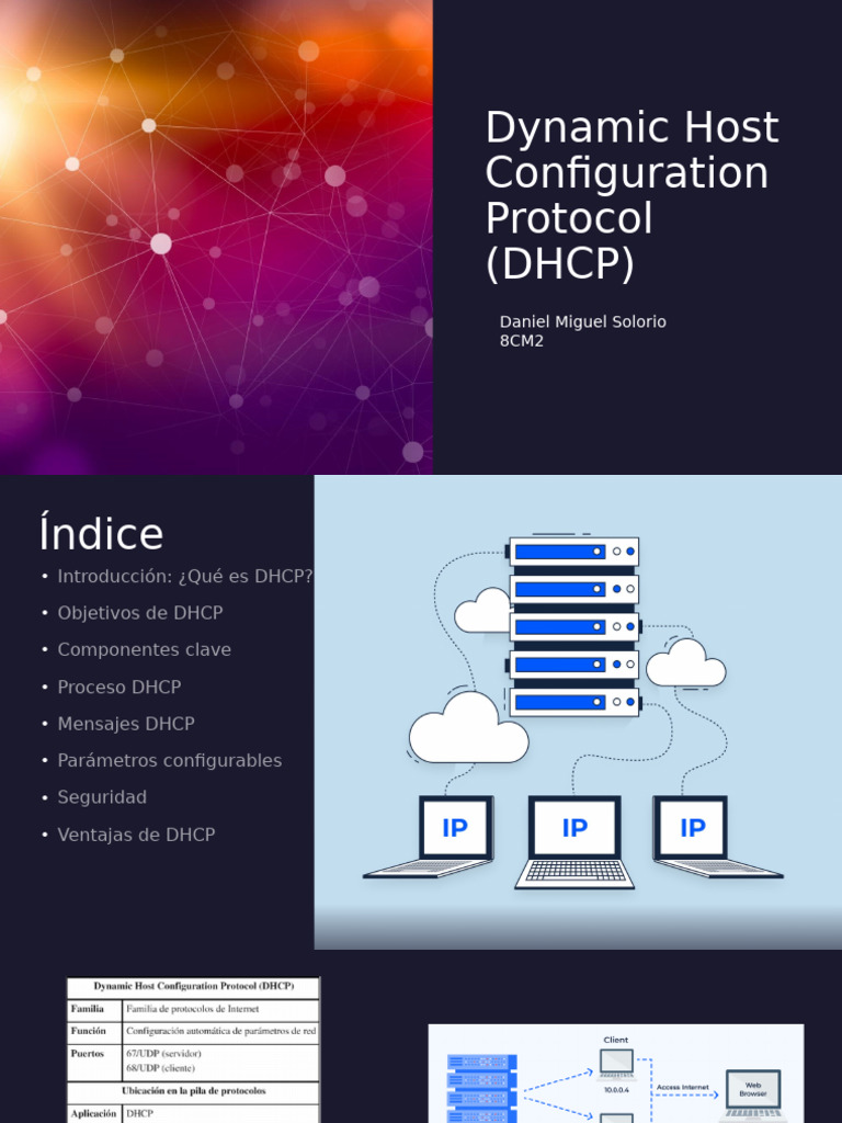 Dynamic Host Configuration Protocol (DHCP) | PDF | Red de computadoras | Estándares de internet