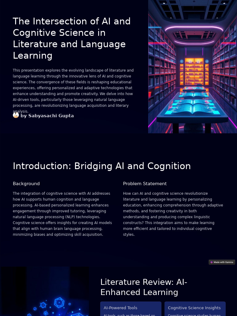 AI and Cognitive Science in Language Learning | PDF | Intelligence (AI ...