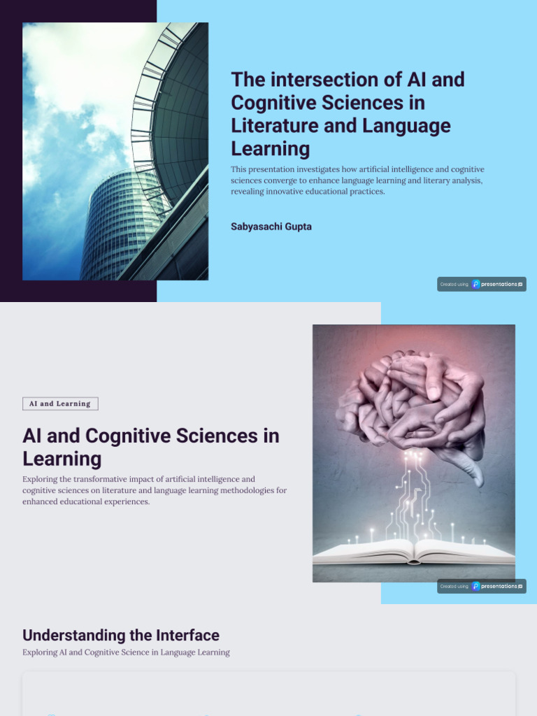The Intersection of AI and Cognitive Sciences in Literature and ...