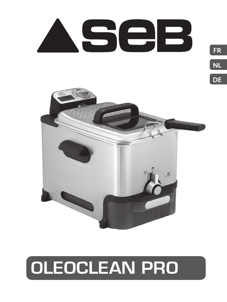 Friteuse OLEOCLEAN PRO : Guide d'utilisation | PDF | Frites | Friture