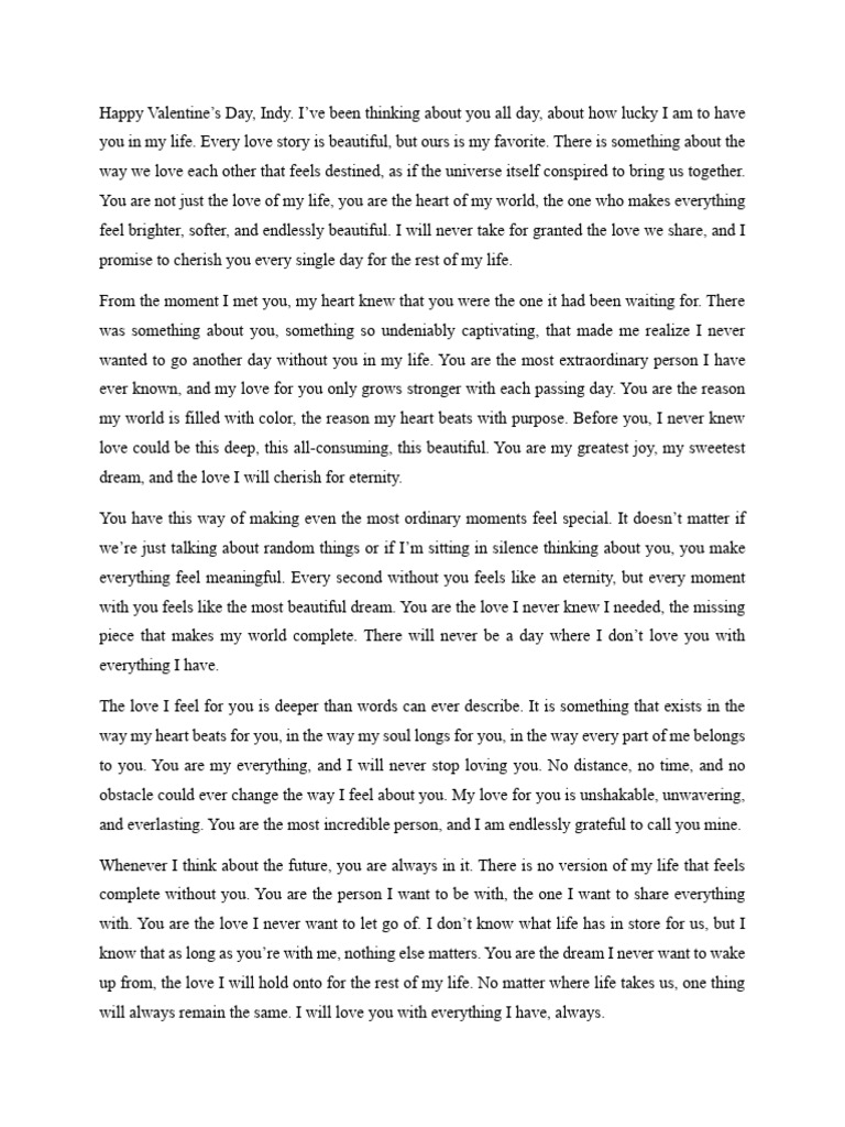 Letter For Indy 2.0 | PDF