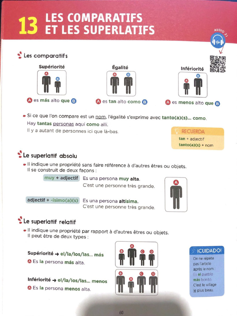 Comparatifs Et Superlatifs | PDF