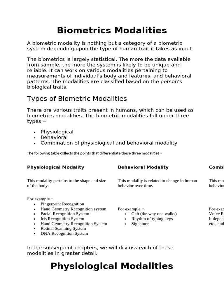 Biometrics Tutorial4 Pdf Fingerprint Biometrics