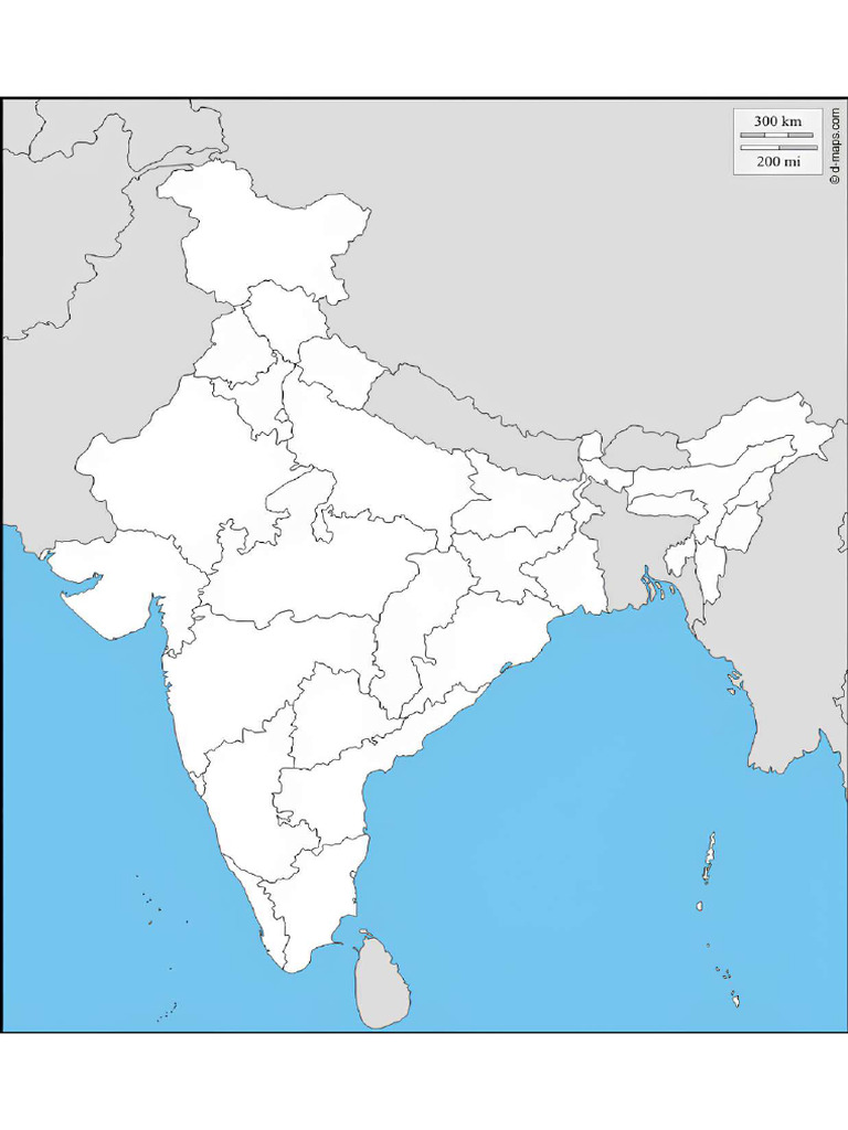 Political Map of India and Great Map Resource 6th Grade India River Map ...