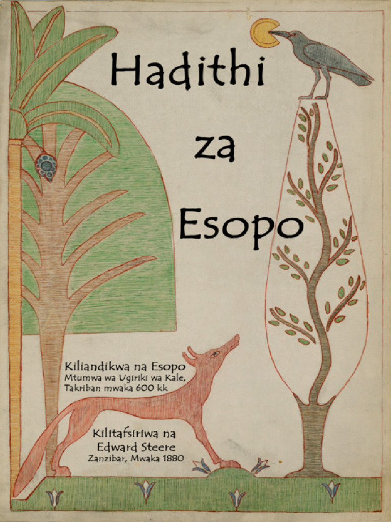 Hadithi Za Esopo Chuo Cha Kwanza Cha Kusomea | PDF