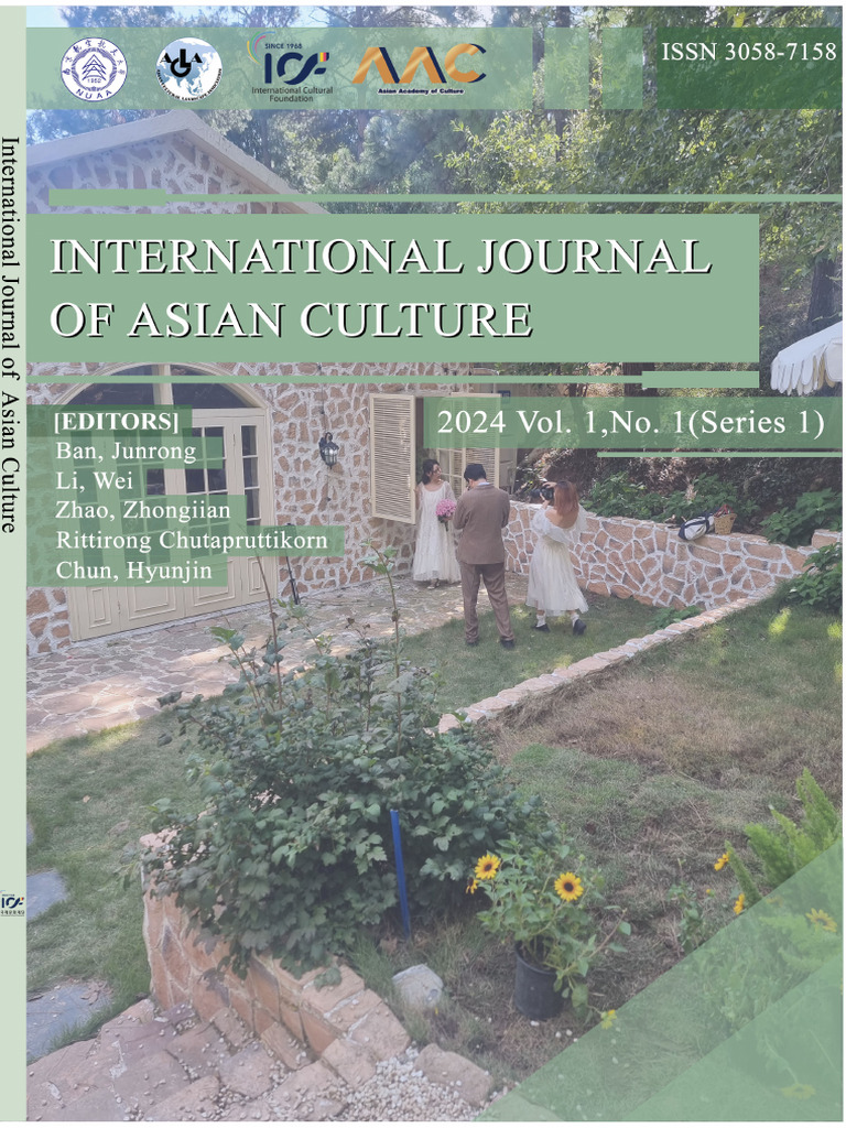 VOL 1 - International Journal -页面-已融合 | PDF | Perception | Cultural ...