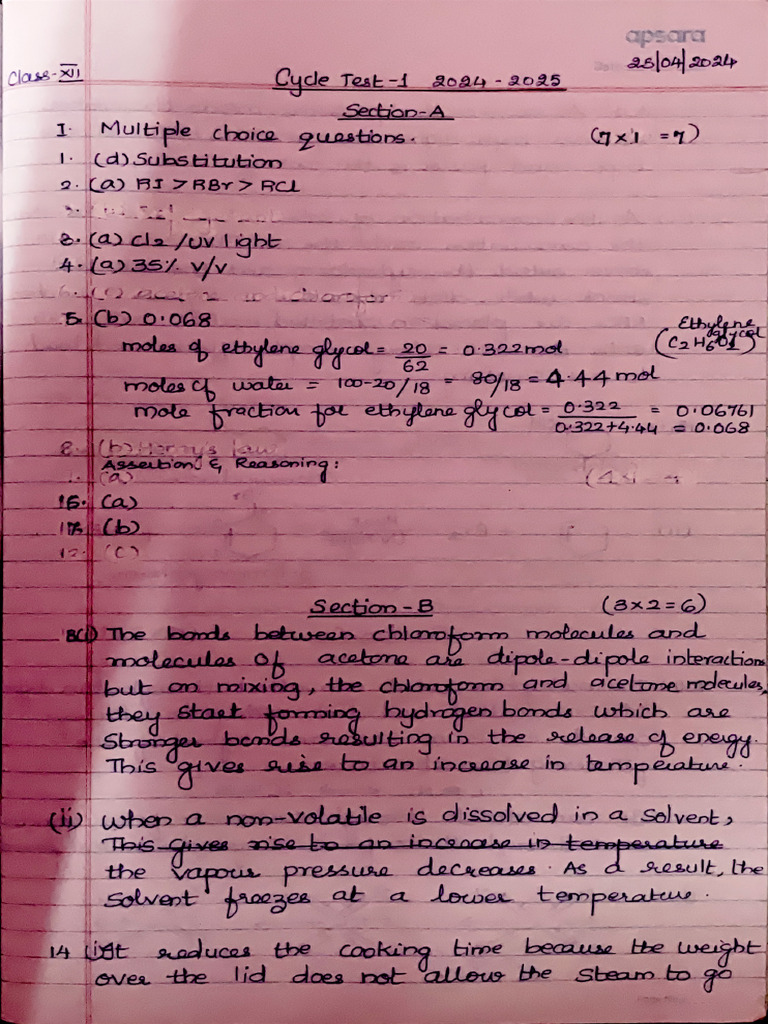 Cycle Test 1,2,3 2 | PDF