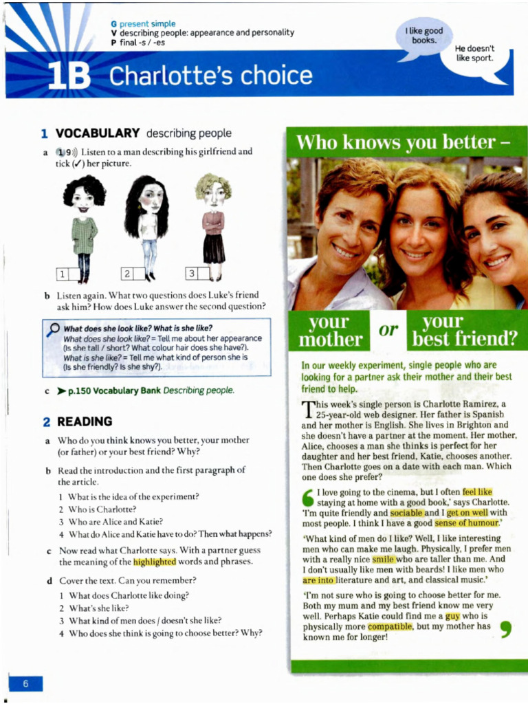 1B-1C English - File - 3rd - Pre-Inter - SB | PDF