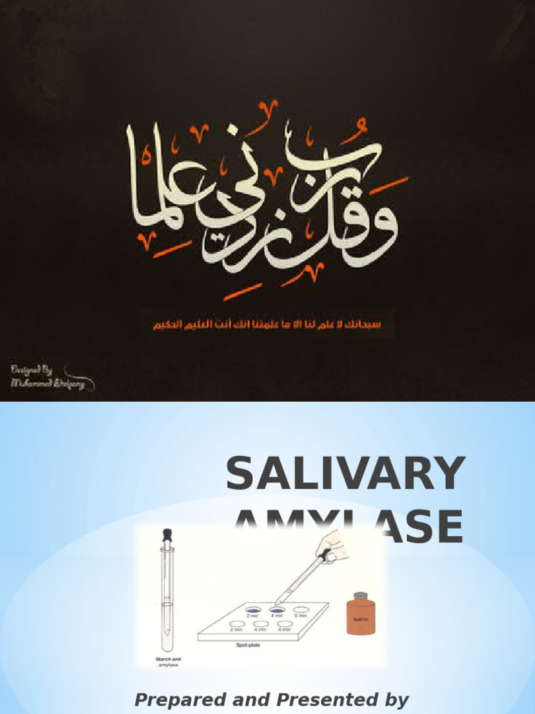 02-Salivary Amylase Final | PDF