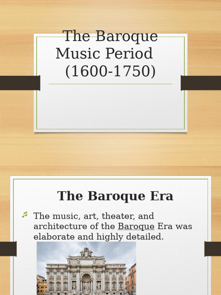 Baroque Music | PDF
