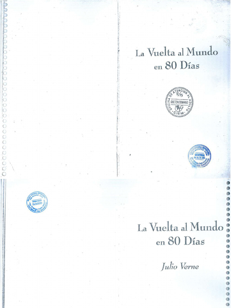 La Vuelta Al Mundo en 80 Parte 1-1-294786 | PDF