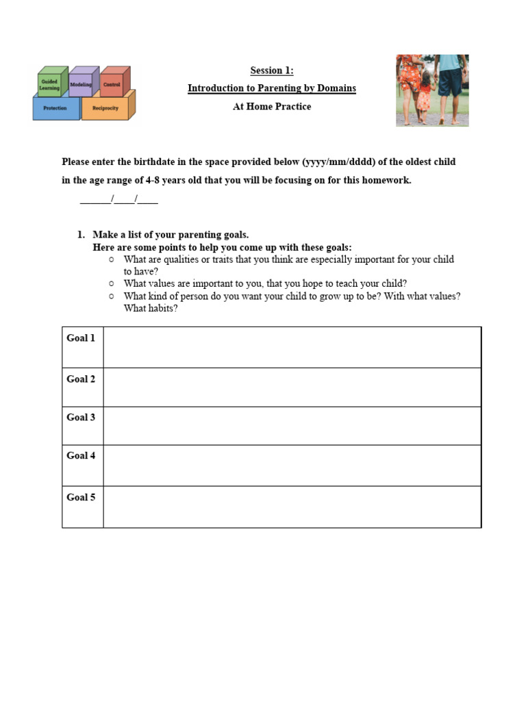 Homework 1 | PDF | Parenting