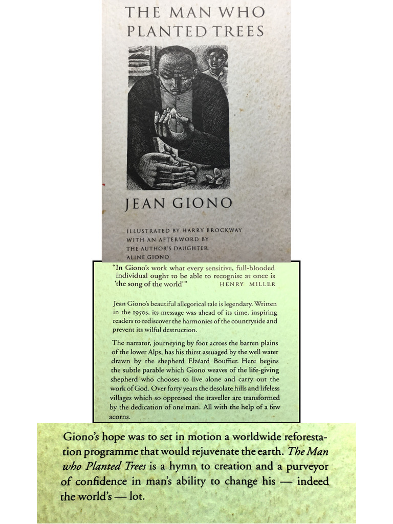 The Man Who Planted Trees Art | PDF