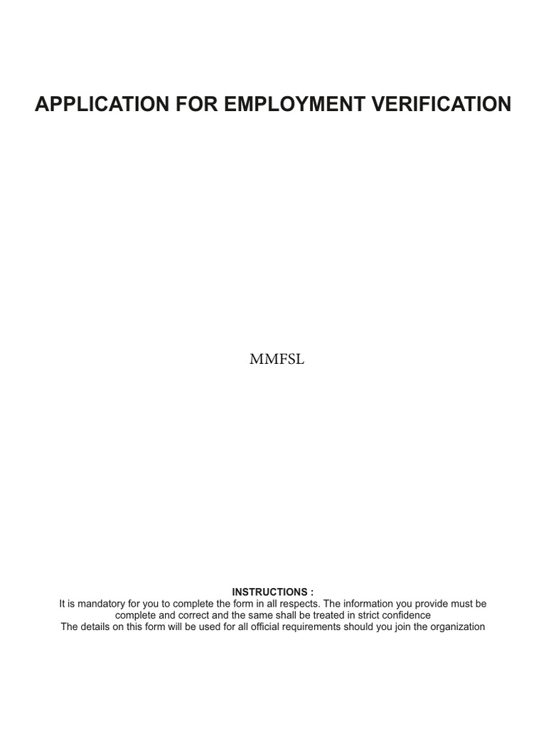Personal Information Document | PDF