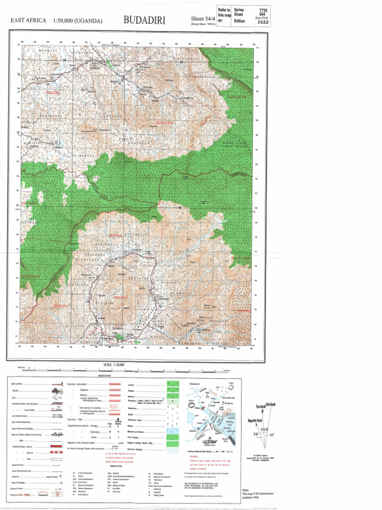 Budadiri Map Extract | PDF