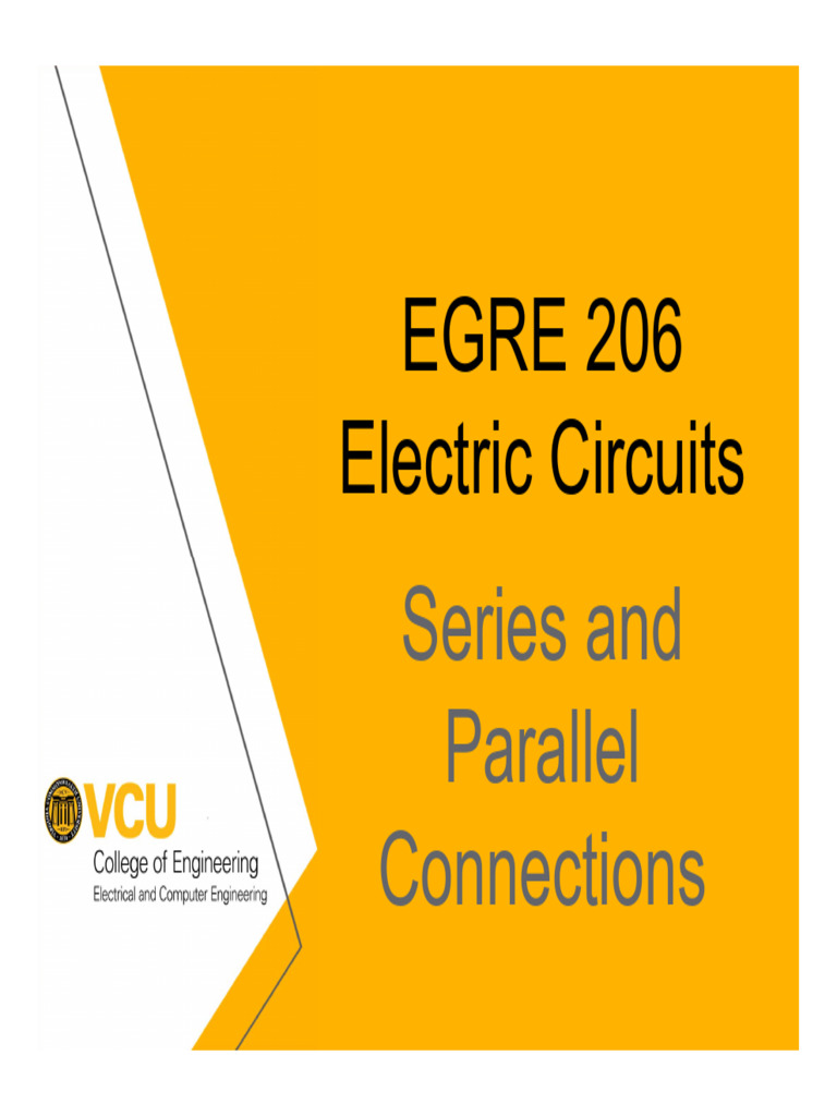 Series and Parallel Circuit Basics | PDF