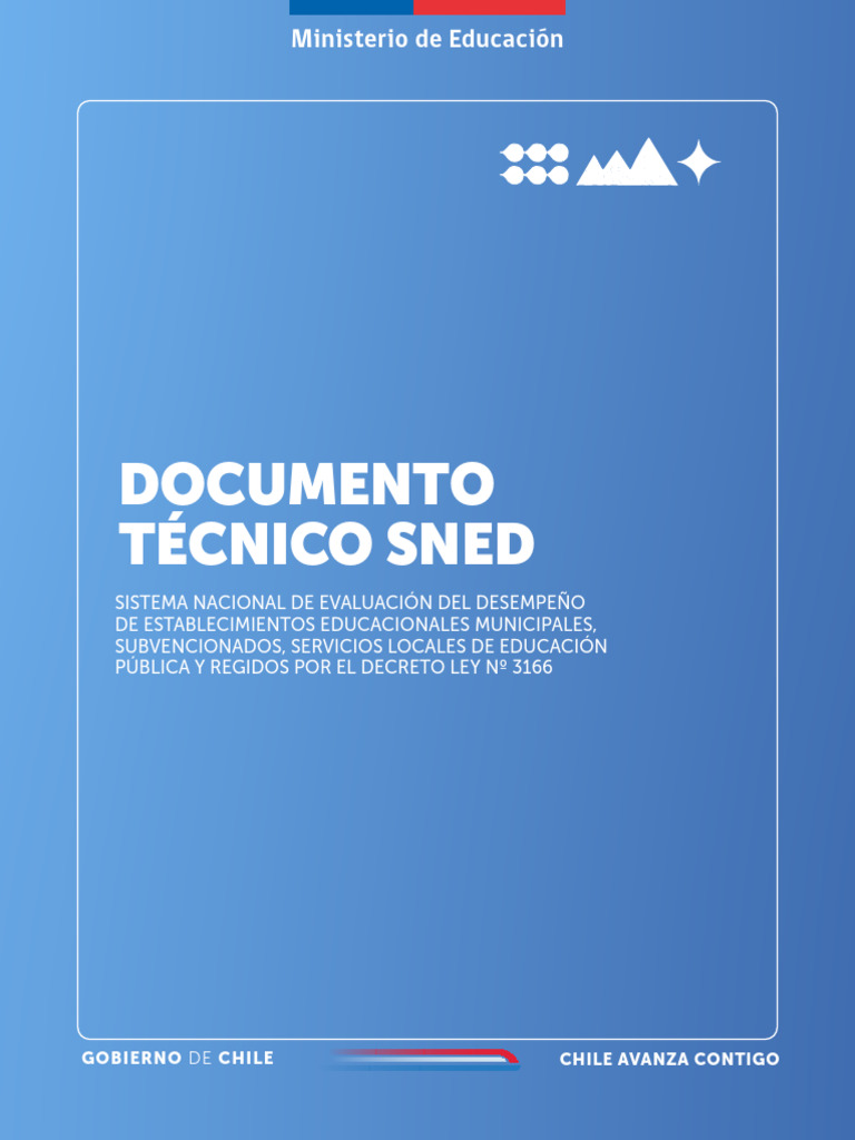 Evaluación SNED 2024-2025 en Chile | PDF | Evaluación | Integral