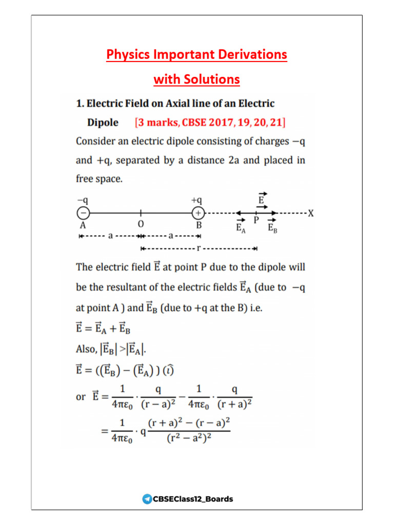 Top 40 Derivations PDF | PDF