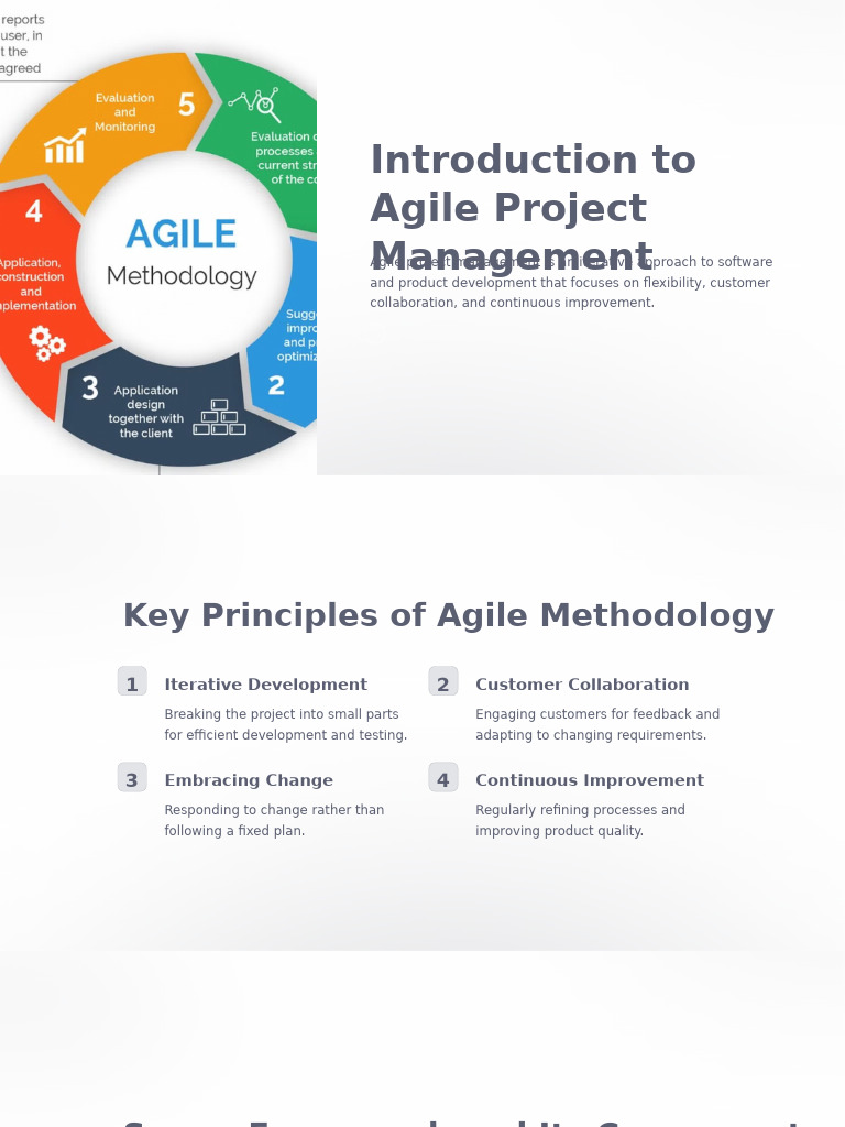 Introduction To Agile Project Management | PDF | Scrum (Software Development) | Agile Software ...