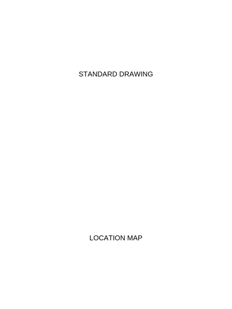 Standard Drawing for Road Design Details | PDF