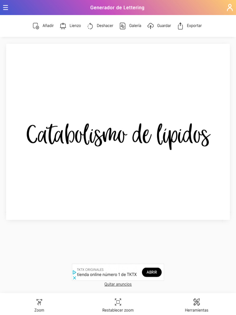 Generador de Lettering y Caligrafía 2 | PDF