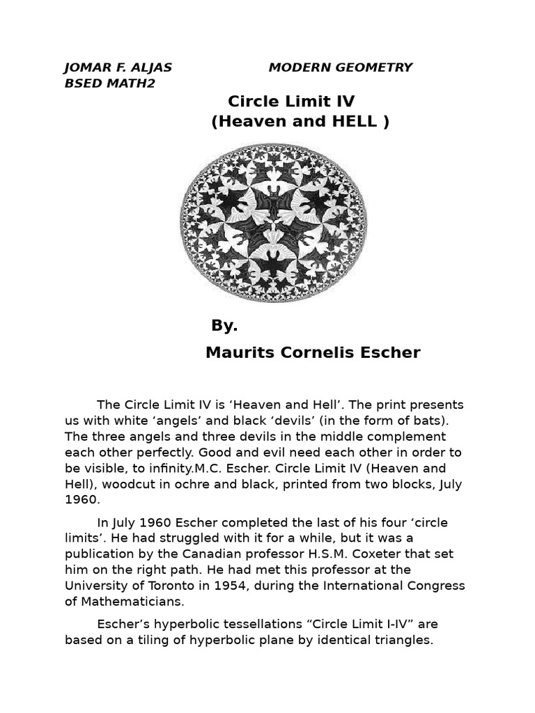 modern geom | PDF | Hyperbolic Geometry | Geometry