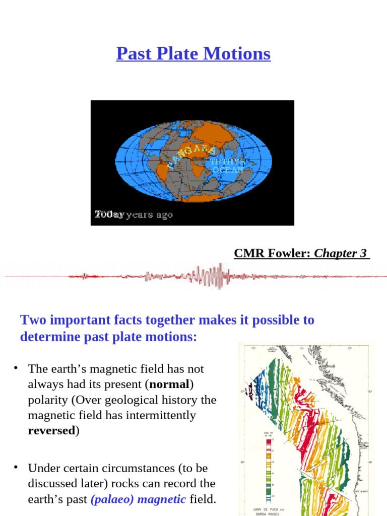 ES2201 L6 Past Plate Motions 2021 | PDF | Earth's Magnetic Field ...
