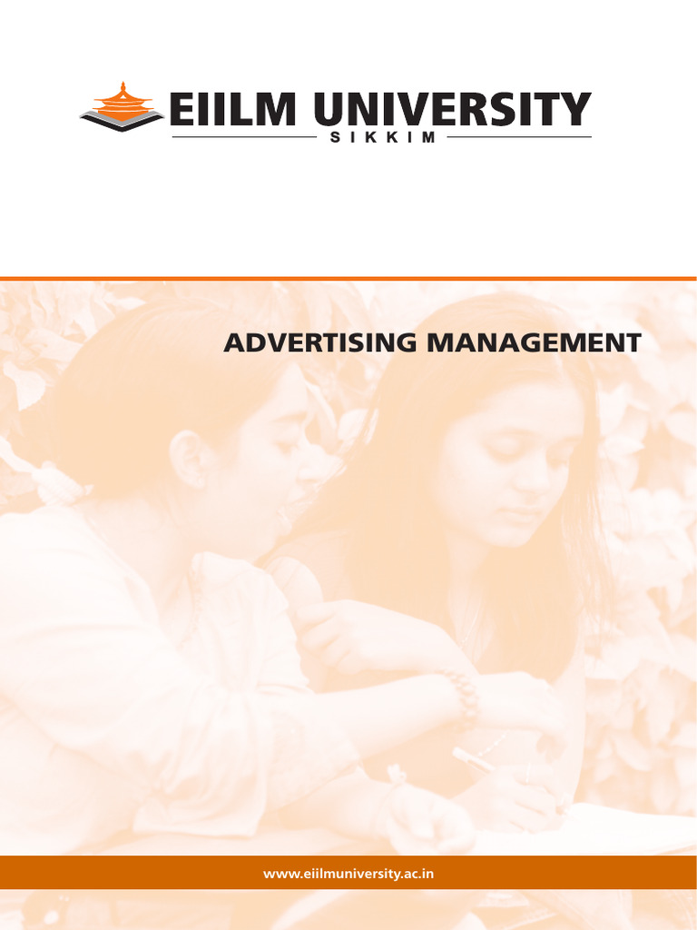 Advertising Management | PDF | Advertising | Marketing