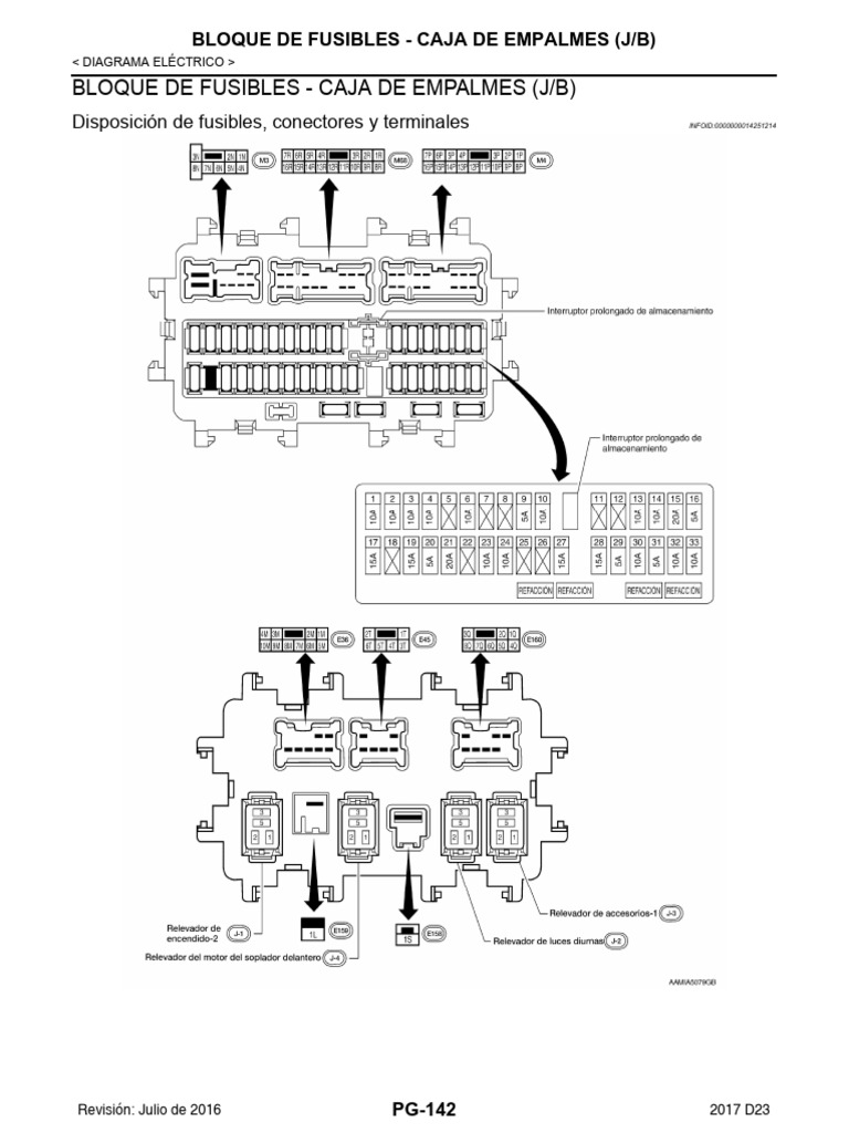 IPDM Diagrama Electrico NP300 2018 | PDF | Ingenieria Eléctrica | Energia electrica