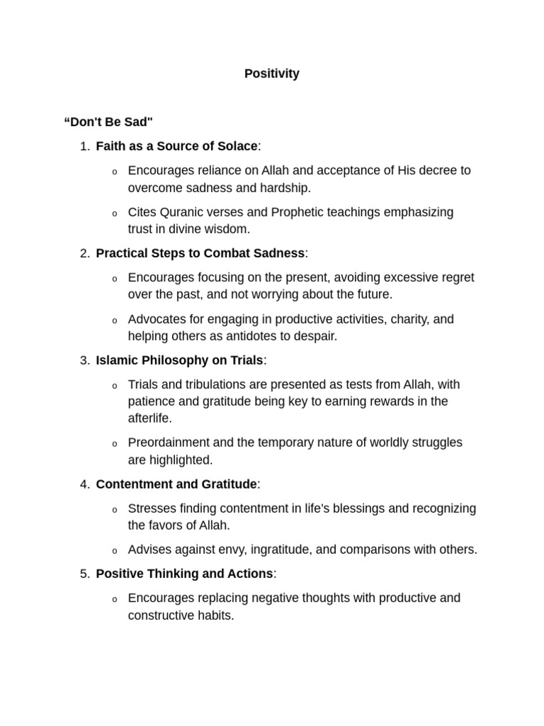 Positivity Final 4 | PDF | Happiness | Mind