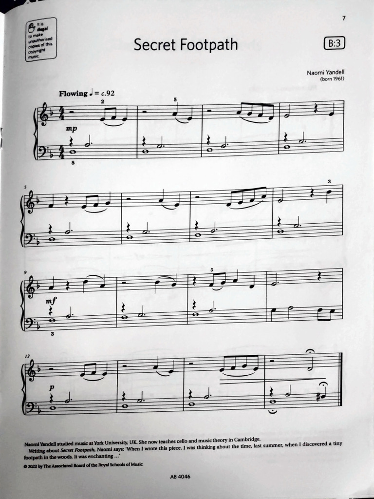 Secret Footpath | PDF