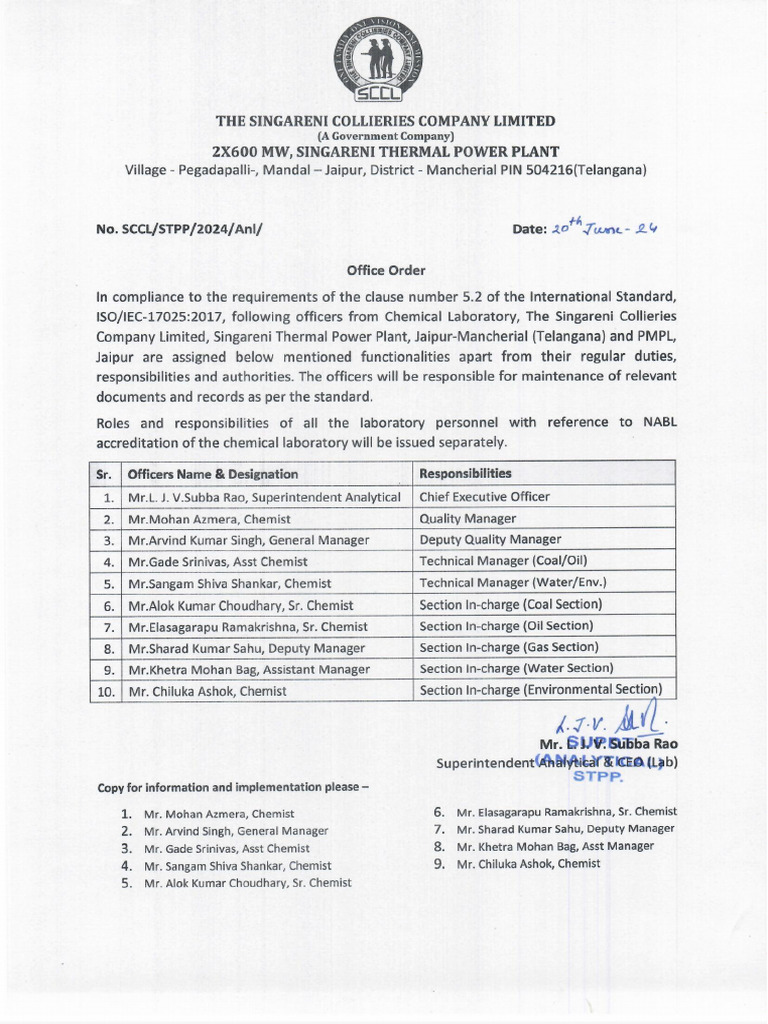 Office Orders | PDF