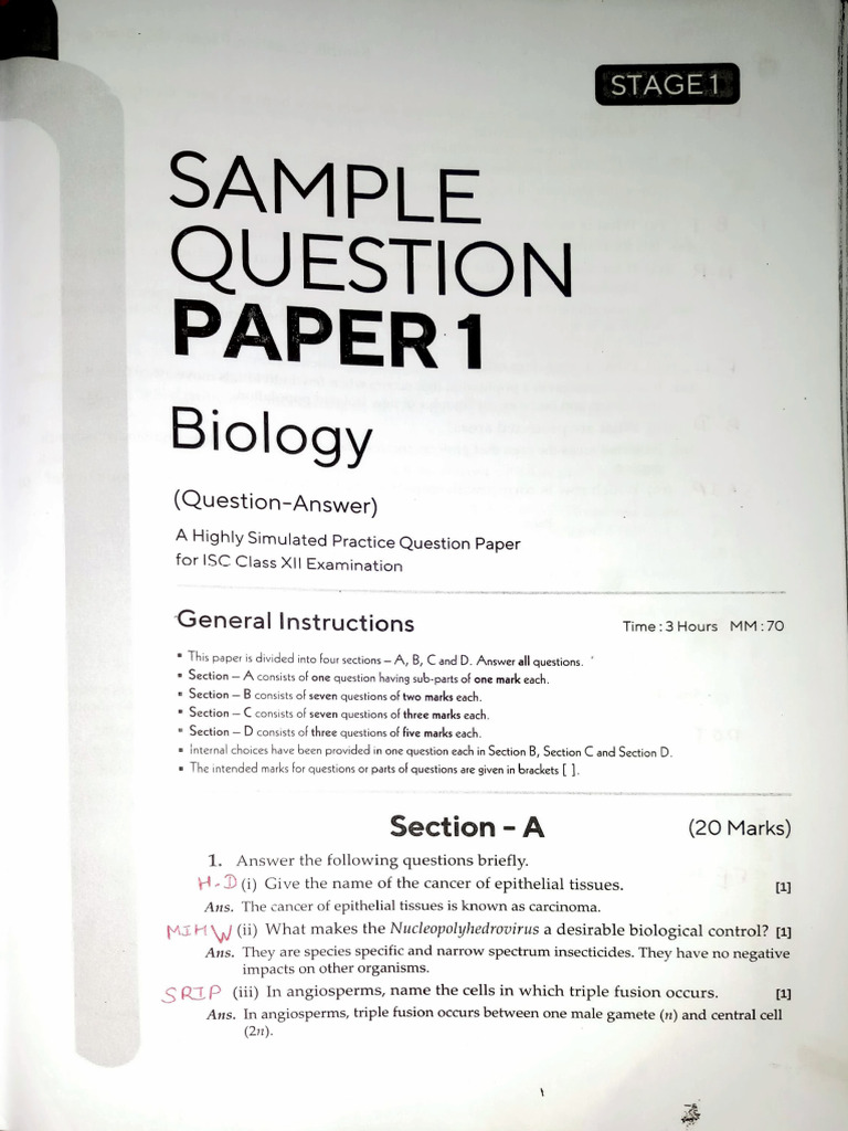 Sample Ques.Papers (1-5 chapters) | PDF