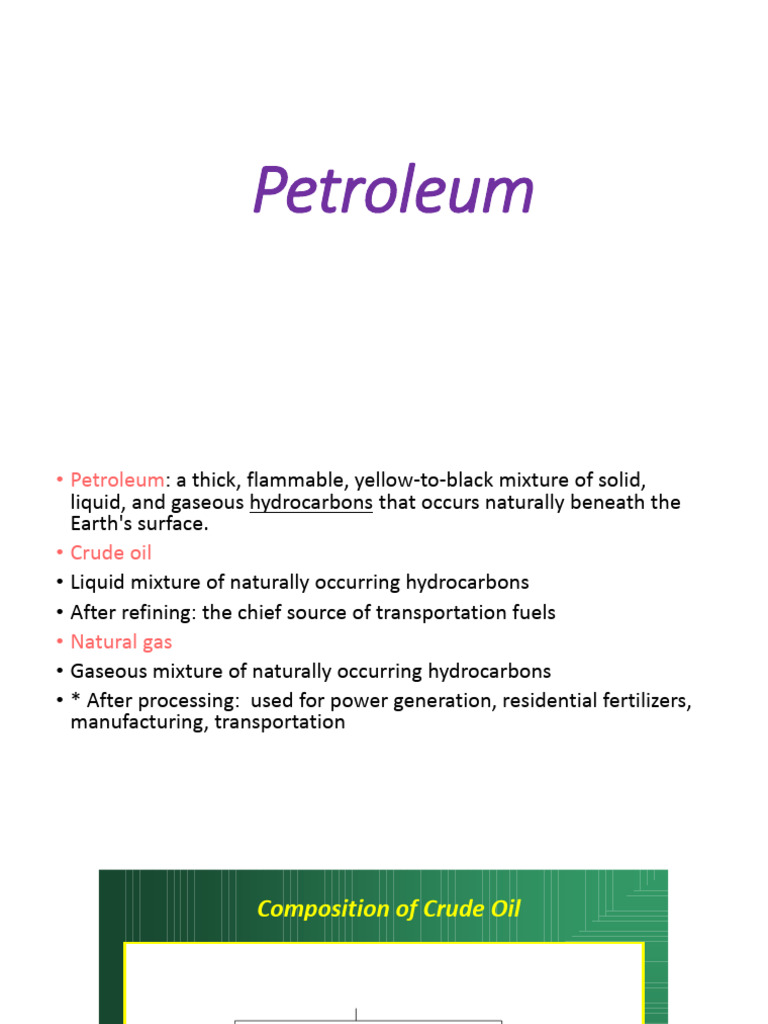 Petroleum | PDF | Petroleum | Hydrocarbons