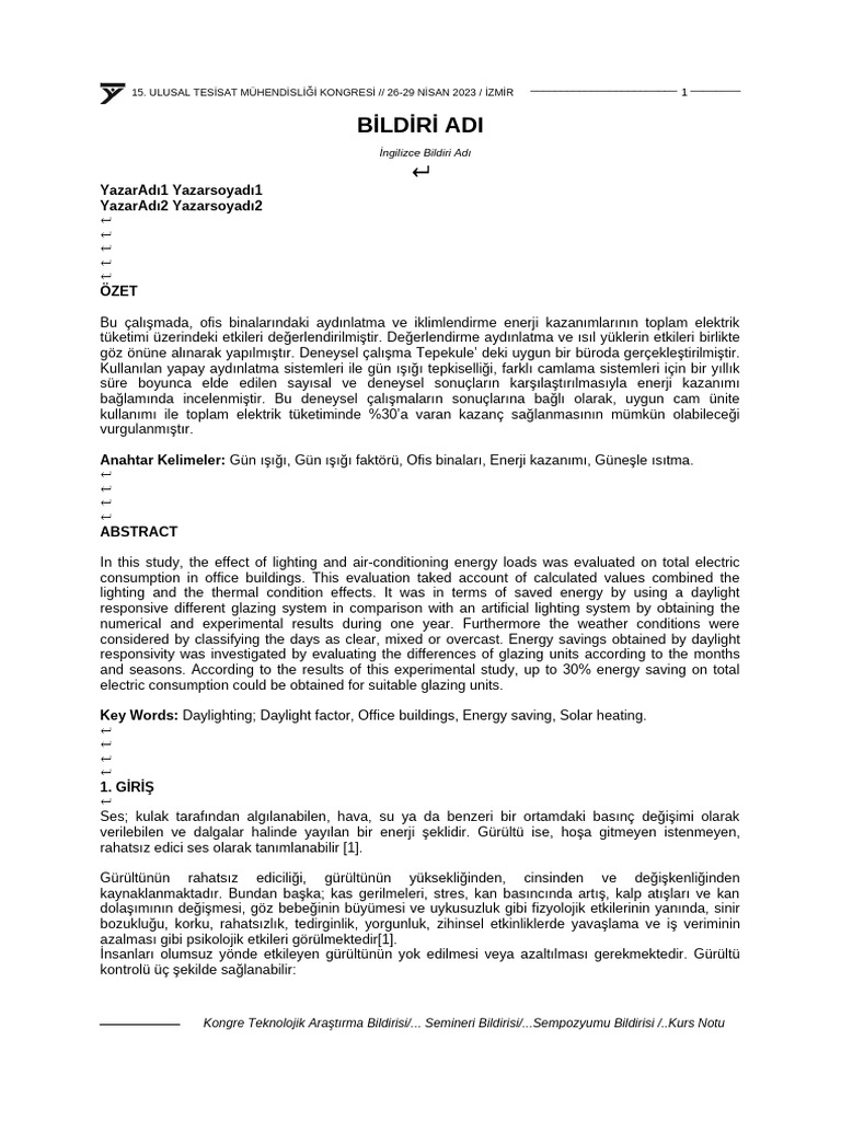 013-Örnek Bildiri | PDF