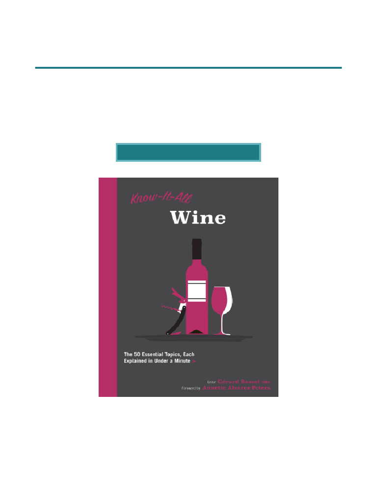 Essential Wine Topics Explained Quickly | PDF