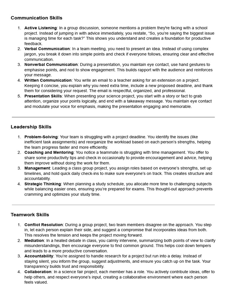 Soft Skills | PDF | Critical Thinking | Communication