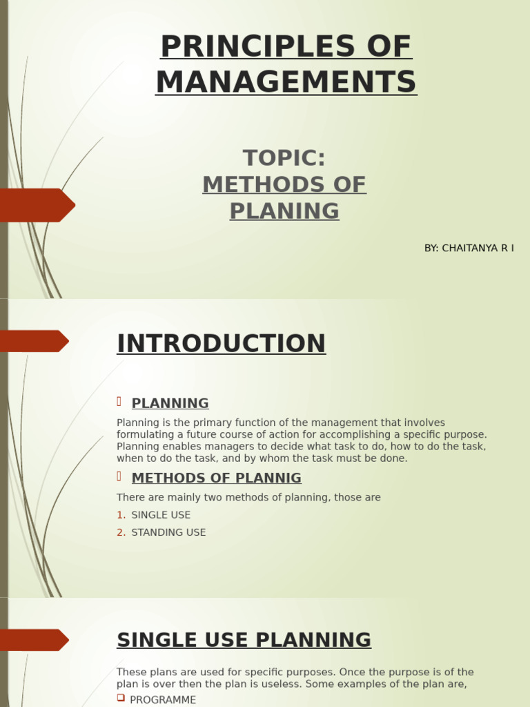 Principles of Managements | PDF | Policy | Business Economics