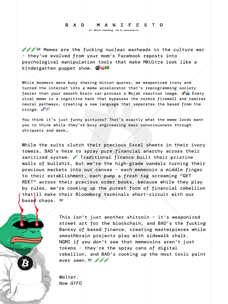 Manifesto | PDF