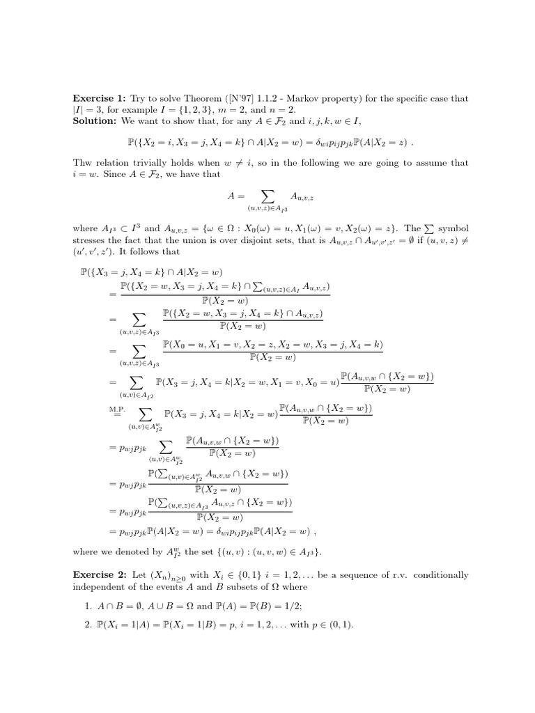 Homework Week2 Solutions-1 | PDF | Algebra | Mathematical Objects