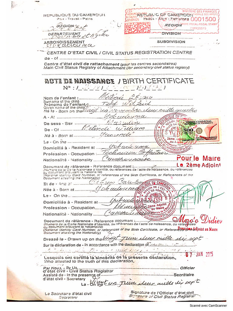 Diplôme Et Acte Légalisés | PDF