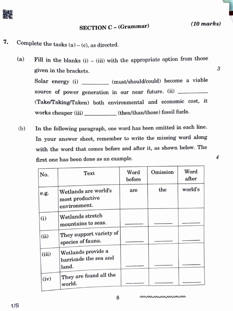 Board Question Paper | PDF