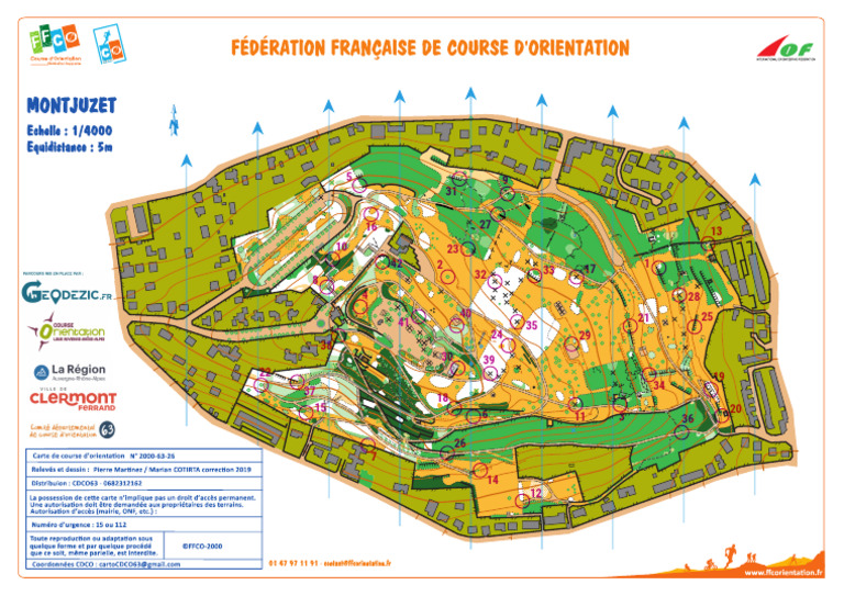 Montjuzet - Parcours Orientation | PDF