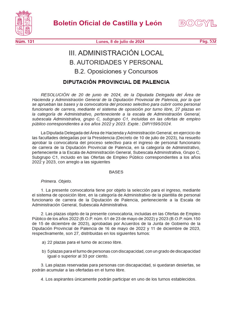 Bocyl D 08072024 20 | PDF | Invalidez | Gobierno