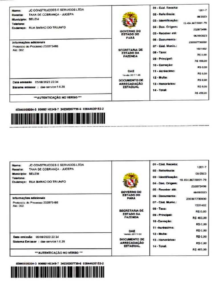 Comprovante.dae.jc | PDF