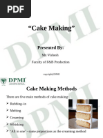Cake Making Methods Explained Pdf Cakes Flour