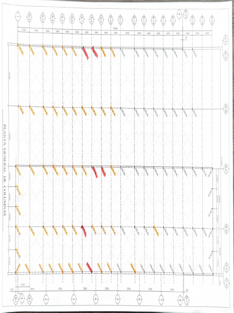PLANTA GENERAL DE COLUMNAS | PDF