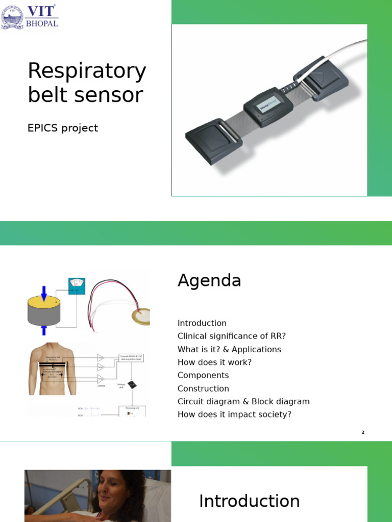 Respiratory Belt Sensor Prototype | PDF | Sensor | Analog To Digital ...